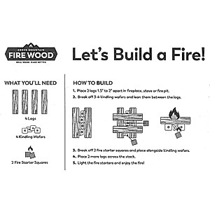 Green Mountain Firewood 8 Log Bundles – The Cleanest, Most Efficient, Most Advanced Fire Wood on Earth…