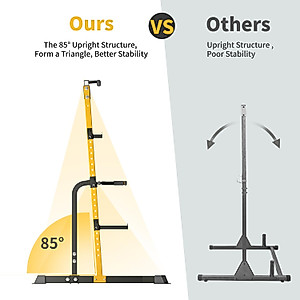 ZENOVA Squat Rack Power Rack Home Gym Equipment Pull Up Rack Squat Stand for Weightlifting, 800LBS Weight Capacity