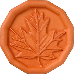 JBK Pottery Brown Sugar Savers - Set of 6 - Hummingbird, Maple Leaf, Sun, Owl, Bear, and Daisy Designs