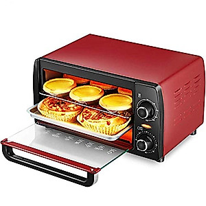 FZZDP Microwave Oven Electric Oven Home Baking Machine Mini Small Automatic Multi-Function Cake Bread,Steel Countertop Microwave Oven