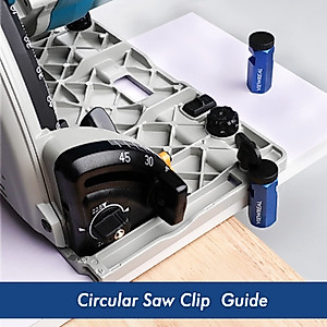 Extra Tall Stair Gauges Set with Holder, Speed Square for Framing & Rafter Layout, Non-Slip Guide for Circular Saw & Carpentry Squares