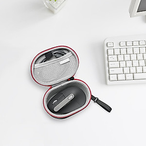 RLSOCO Travel Case for Logitech MX Vertical/Lift Vertical Wireless Ergonomic Mouse (Black)