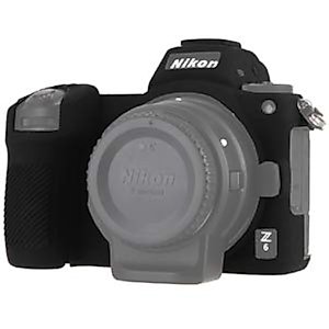 Easy Hood Camera Case Compatible with Nikon Z6 Z7 Z6 II Z7 II Digital Camera, Anti-Scratch Soft Silicone Rubber Housing Case Shell Protective Camera Cover Skin Protector (Black)