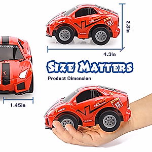 EHO Toys for 2-5 Year Old Boys,Mini Remote Control Car,Toddler Toys Age 2-4,RC Car for Kids,Car Toys for Boys 3-5 Year Old,Gifts for 2 3 4 5 Year Old Boys Girls Birthday,Red