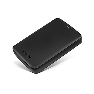 Toshiba Canvio Basics 2TB Portable Hard Drive - Black (HDTB320XK3CA)
