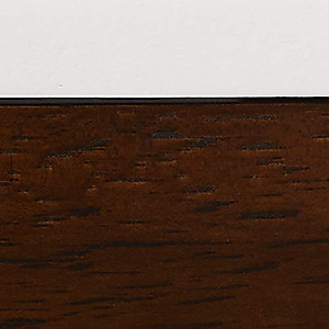 Kings Brand Furniture Dining Room Kitchen Wood Side Chair (Set of 4), Walnut/White