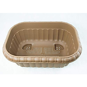 Japanese Plastic Bonsai Training Pot/Home Garden Flower Planter 13"x 10"x 5.5"