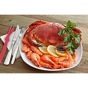 Catered Cravings Seafood Sheller, Pack of 8, Red