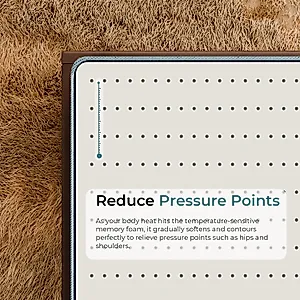 HEIM NEST Full Mattress, 10-Inch Gel Memory Foam for Cooling Sleep & Pressure Relief, Full Size Mattress for Bunk Bed, Medium Firm with Motion Isolation, CertiPUR-US Certified