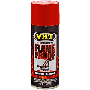 VHT SP109 Flameproof Coating,Flat Red