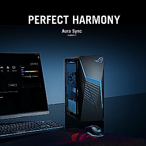 ASUS ROG G13CH (2023) Gaming Desktop PC, Intel Core i5-13400F, NVIDIA GeForce RTX 3050, 512GB NVMe PCIe SSD, 8GB DDR4 RAM, Windows 11, G13CH-DB503,Black