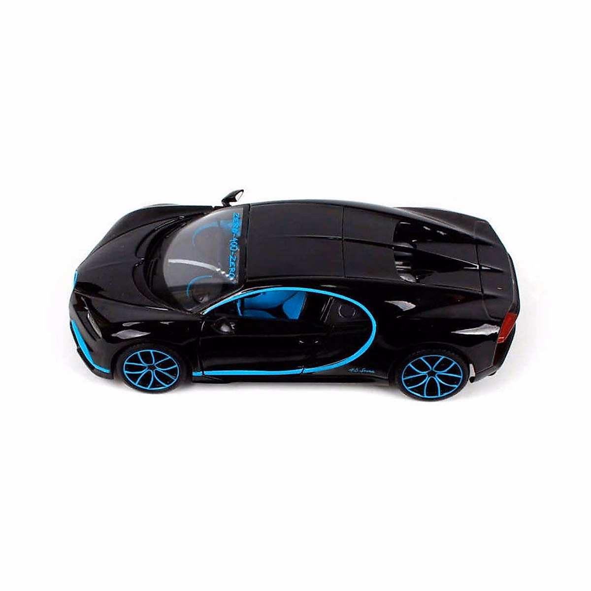 Bugatti Chiron 42 Hard Top, Black - Maisto 31514BK - 1/24 Scale Diecast Model Toy Car