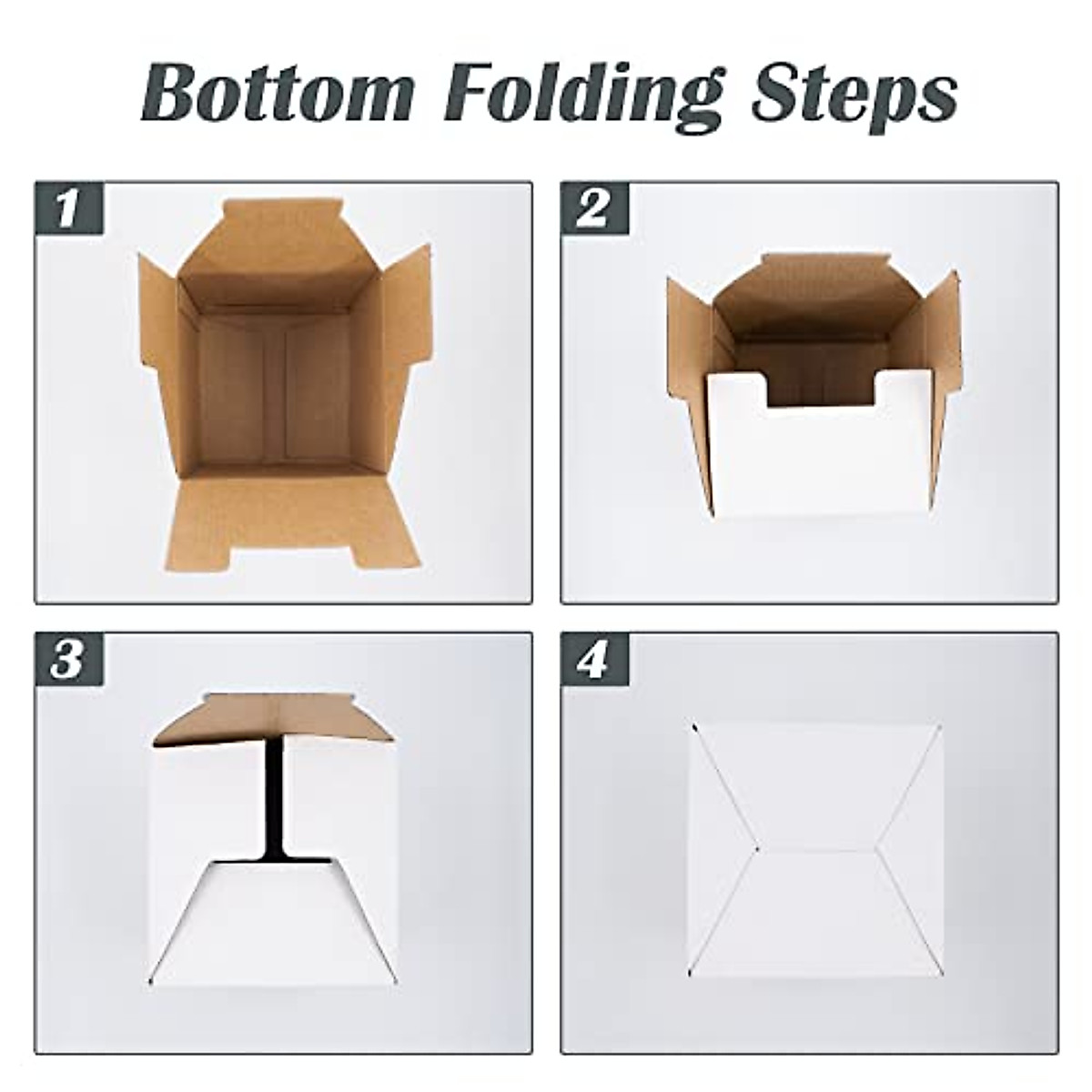 Cuyacili Prank Gift Boxes Nesting Gift Boxes Surprise Box White Carton Square Prank Box Funny Gag Gift for Weddings Anniversaries Birthday Packaging Presents 12 Nesting Cartons (1.9-6.3 Inch)