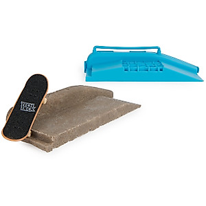 TECH DECK DIY Concrete Reusable Modeling Playset with Exclusive Enjoi Fingerboard, Rail, Molds, Skatepark Kit, Kids Toy for Boys and Girls Ages 6 and up