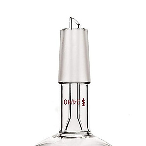 stonylab Buchner Filtering Funnel, Borosilicate Glass Buchner Filtration Funnel with Fine Filter Disc (G3) and 24/40 Lower Standard Joint, 60 ml