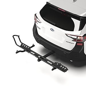 MotoTote Mini – Premium Ebike Rack (200 lbs. Capacity) with Zero Wobble Hitch Mount, Fits Fat Electric Bike Tires up to 5" - Made in USA
