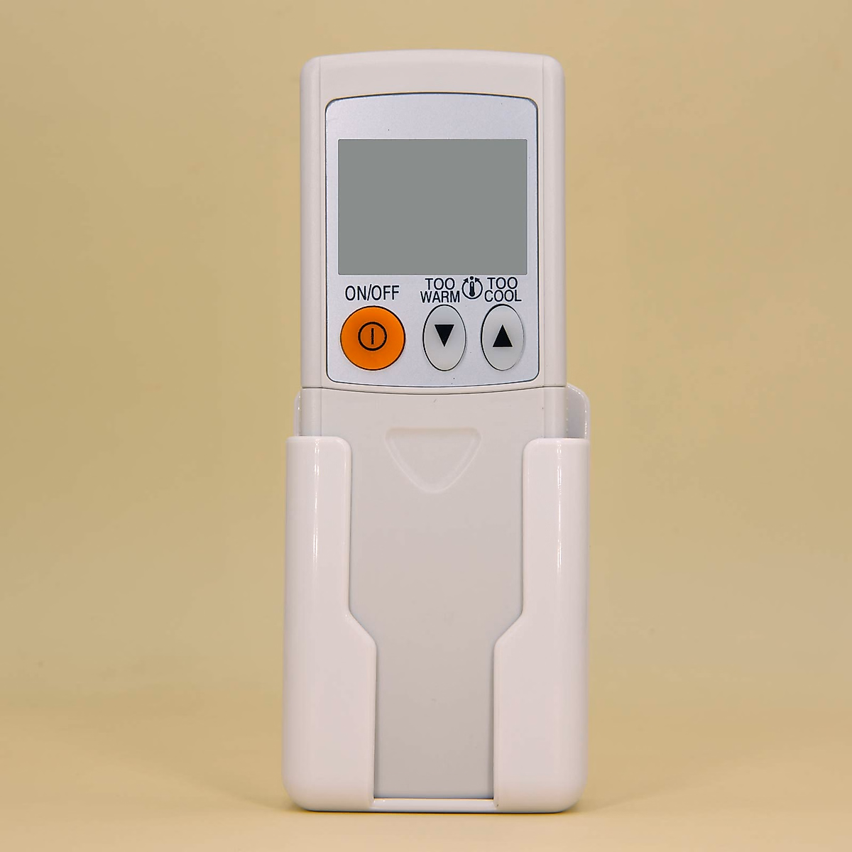 RCECAOSHAN Replacement for Mitsubishi U01A01083 E22F28083 T2WEA0083 U01A01083 E22527083 E12F28083 Air Conditioner Remote Control Holder Wall Mount Case Support