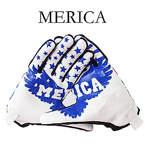 BRZSACR Bike MTB Gloves with for Off-Road Motorcycles - Mountain Climbing - Hiking and Other Outdoor Sports use, Male and Female Common (White, M)