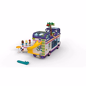 LEGO Friends Friendship Bus 41395 Heartlake City Toy Playset Building Kit Promotes Hours of Creative Play (778 Pieces)