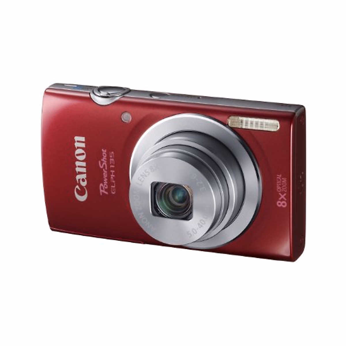 Canon PowerShot ELPH135 Digital Camera (Red)