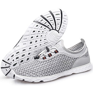 DOUSSPRT Women's Water Shoes Quick Drying Sports Aqua Shoes Size 7