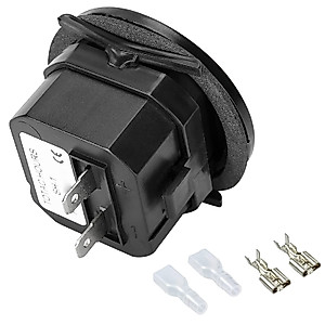 Mechanical Engine Hour Meter AC 110V 120V 220V 230V for Air Compressor Golf cart Club Generator ATV Lawn Mower Chainsaw Tiller Chipper