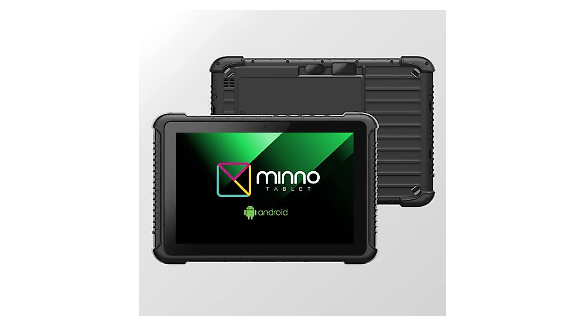 Minno Rugged Android Tablet - Tough & Reliable 10" Device