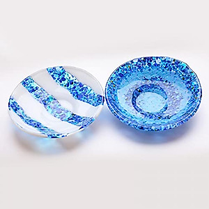 uxcell 20g Crushed Glass Chips, 2-4mm Irregular Metallic Chunky Glitter Glass for Craft DIY Jewelry Vase Filler Epoxy Resin Decoration Khaki