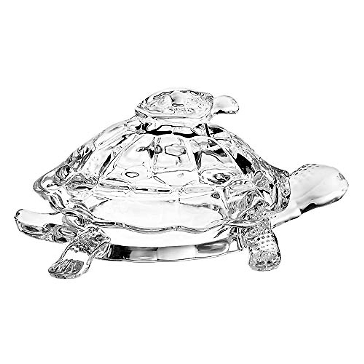 STUDIO SILVERSMITHS Crystal Turtle Candy Box