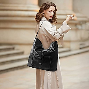 Handbags for Women Large Leather Ladies Hobo Bag Fashion Handbag Wallet Shoulder Bag