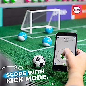 Sphero Mini Soccer: App-Enabled Programmable Robot Ball - STEM Educational Toy for Kids Ages 8 & Up - Drive, Game & Code with Play & Edu App