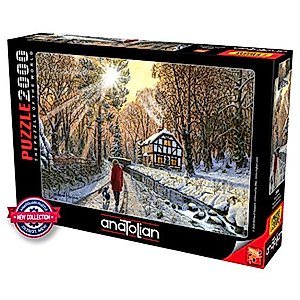 Anatolian Puzzle - Winter Woodland - 2000 Piece Jigsaw Puzzle #3954