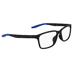 Eyeglasses NIKE 7118 008 Matte Black/Racer Blue
