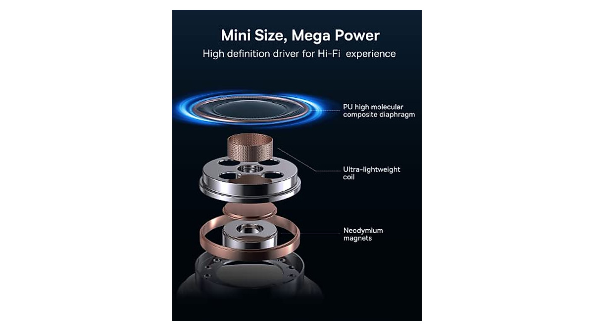 Baseus Wireless Earbuds - 50H Play, Bluetooth 5.3, LED Display
