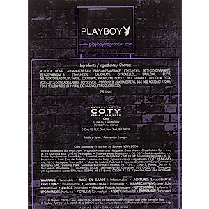 Playboy New York Eau De Toilette Spray for Men, 3.4 Ounce