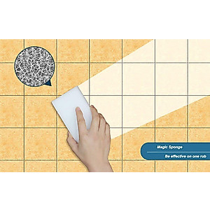 USMYTHA 100Pcs/lot Magic Melamine Cleaning Sponge Multi-Functional Foam Eraser Pads 10x6x2CM(4x2.4x0.8 inch)