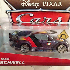 Disney Pixar Cars WGP Max Schnell #4/15 Poster Sticker Inside Card