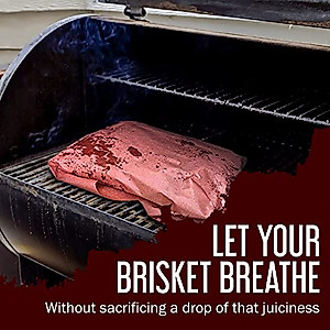 Pink Kraft Butcher Paper Roll - 18 Inch x 100 Feet (1200 Inch) - Food Grade Peach Wrapping Paper for Smoking Meat of all Varieties Ð Unbleached, Unwaxed and Uncoated - Made in USA