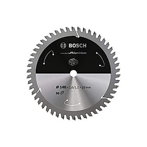 Bosch Professional 2608837761 Blade Standard (for Aluminium, 140 x 10 x 1.6 mm, 50 Teeth Accessories: Cordless Circular Saw)