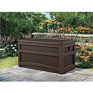Suncast DBW7500 Deck Box, 73 gallon