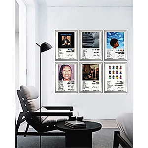 INGVY Take Care Album Cover Poster Family Decorative Painting Wall Art Canvas Posters Hanging Poster Gifts 8x12inch(20x25cm)