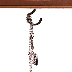 7/8 Inches Antique Black Plated Ceiling Screw Hooks Bronze for Hanging 40PCS (Black)