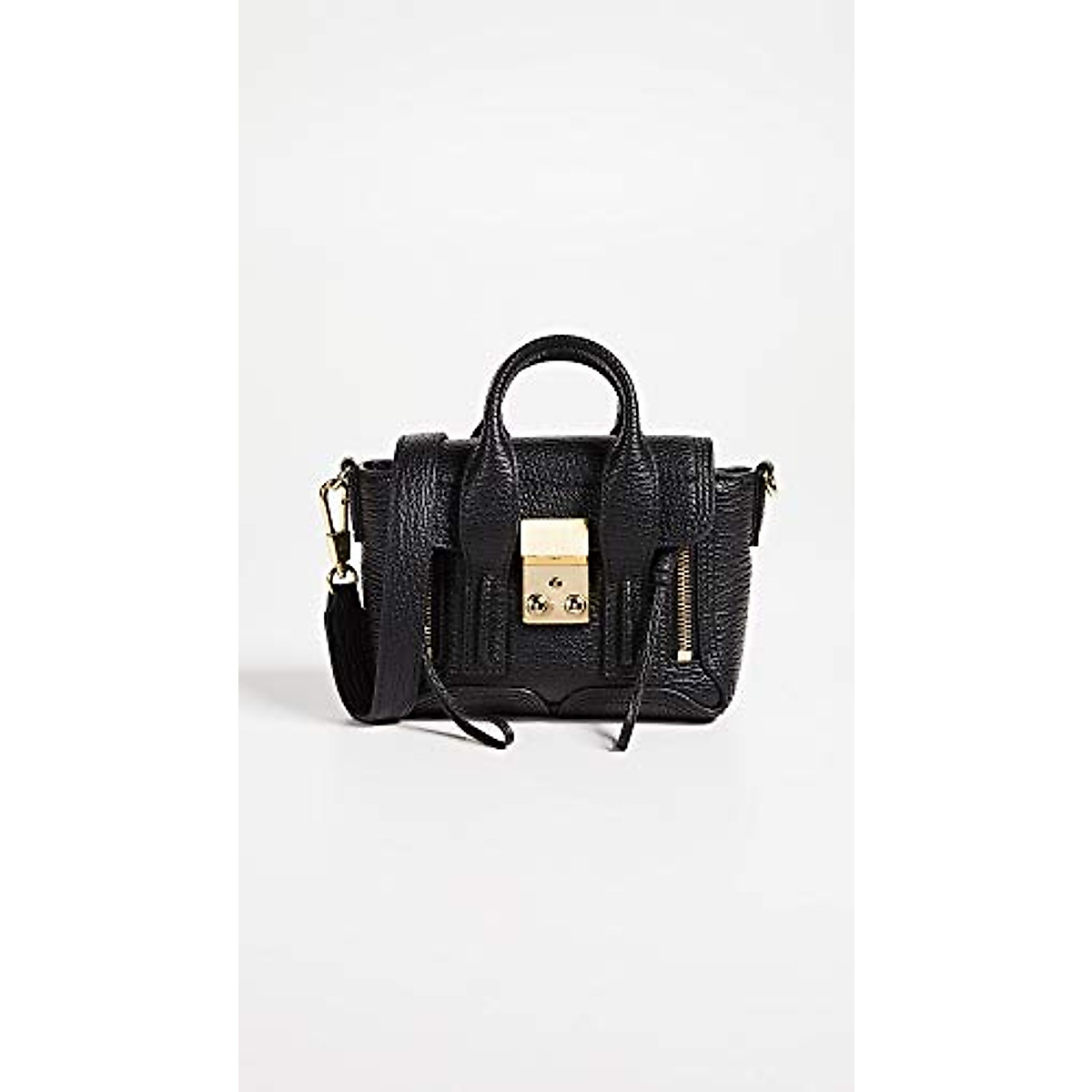 3.1 Phillip Lim Women's Pashli Nano Satchel, Black, One Size