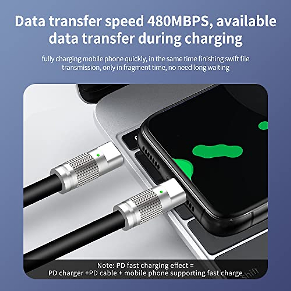 CZK [100W 6ft USB C to USB C Cable, New Durable Silicone Wire for MacBook Pro iPad Pro Fast Charge, PD USB C Charge Cable Compatible with MacBook Air 2022, iPad, Galaxy S22 S21-Black