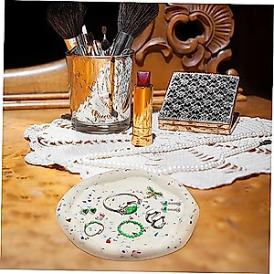 VILLCASE 2pcs Pallet Mold Oval Tray Crystal Decor Resin Molds Teacup Tray Mold Resin Tray Molds DIY Irregular Cloud Design Tray Mold Serving Tray Mold Novel Shaped Tray Mold Jewelry Coaster