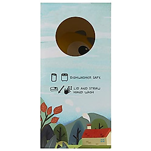 Sippy Cup for Baby Months 6+, Weighted Straw PPSU Non Spill Cup for Toddlers, Baby Straw Cup with Handles, Spill-Proof, Leak-Proof Soft Spout Cup 240ml, BPA Free (Yellow)