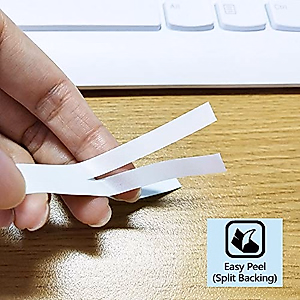 Absonic 3-Pack Tz 18mm 0.7" Laminated Clear Tape Compatible for Brother Tze-141 Tze141 Tz-141 Tz141 3/4" Black on Clear P Touch Tze 18mm Label Maker Tape for PT-D410 PT-D460 PT-D400 PT-D600 PT-D610BT