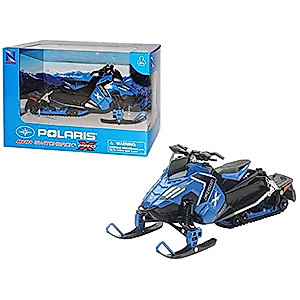 NewRay 57784 1:16 Polaris 800 Switchback Pro-X Snowmobile, White