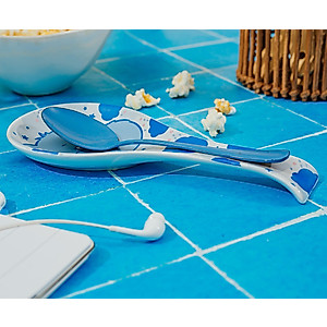 Care Bears Grumpy Bear Ceramic Spoon Rest Holder | Kitchen Organizer For Utensils To Keep Countertop Clean