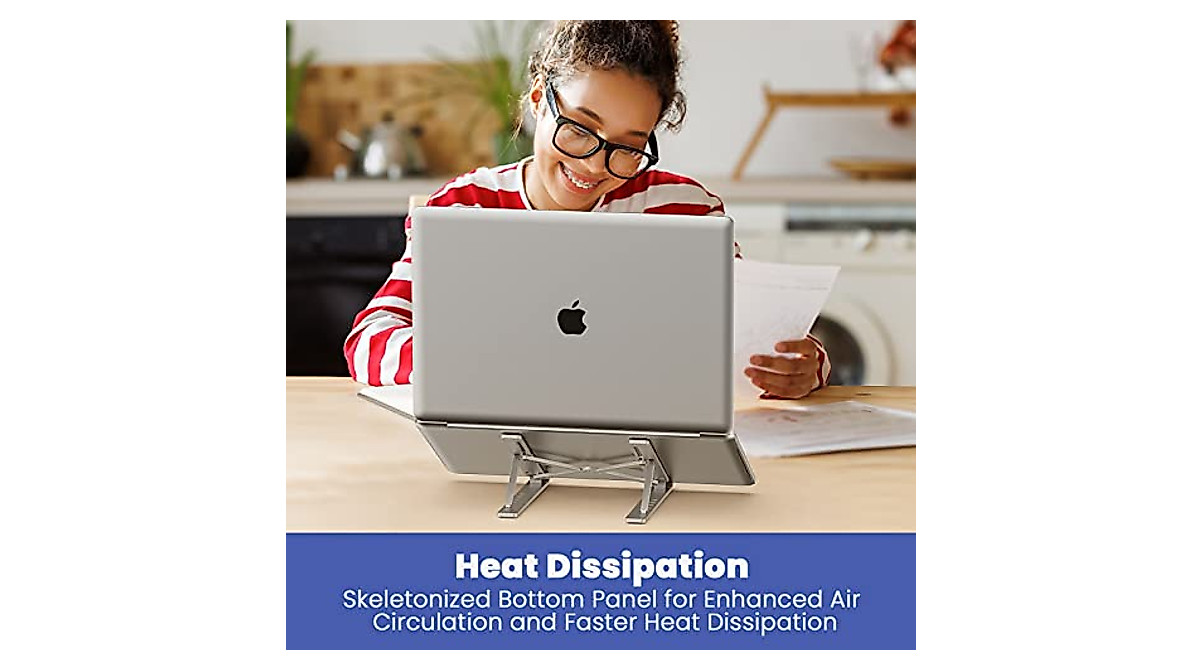 AVAKOT Portable Adjustable Ergonomic Laptop Stand